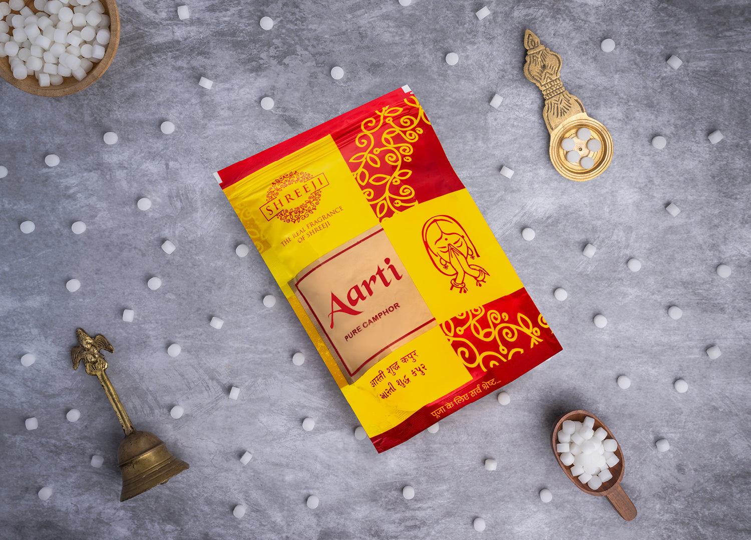 Shreeji Camphor Zipper Pack | 250g – Shreeji Agarbatti