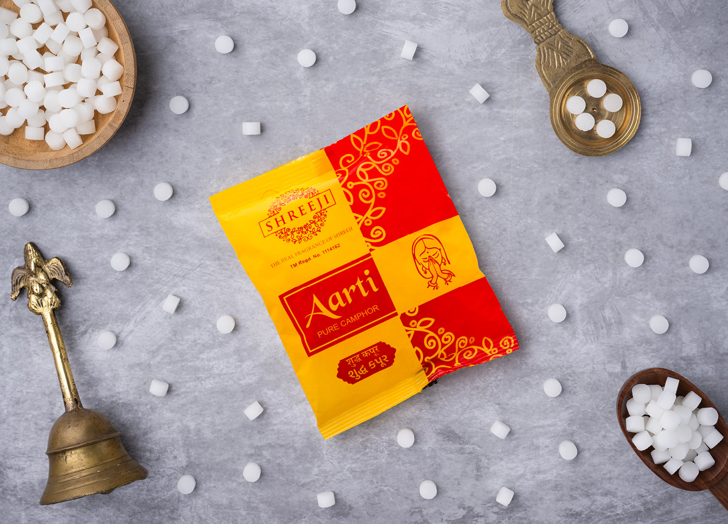 Shreeji Camphor Zipper Pack | 100g – Shreeji Agarbatti